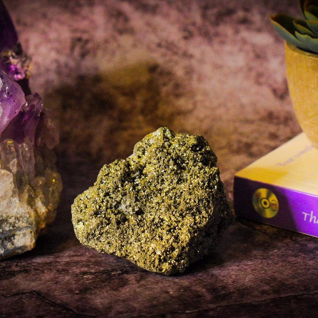 Medium Iron Pyrite In Gift Box — Goldenhands